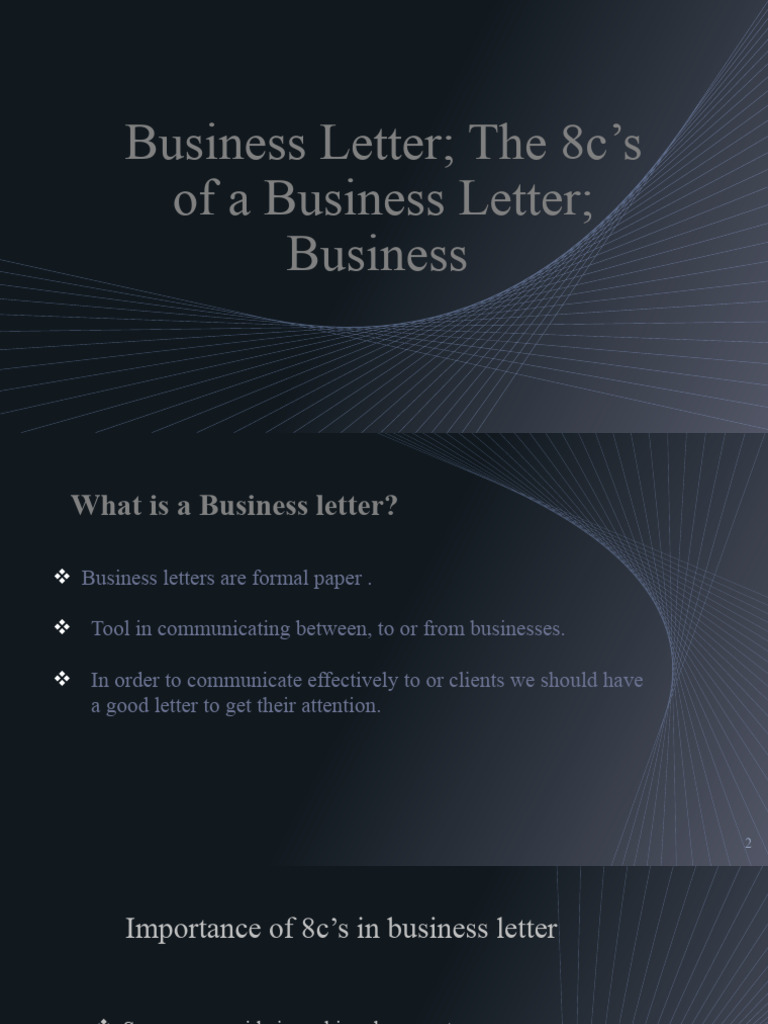 Business Letter Report | PDF | Paragraph | Communication