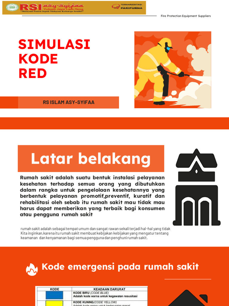 Materi Simulasi Code Red | PDF