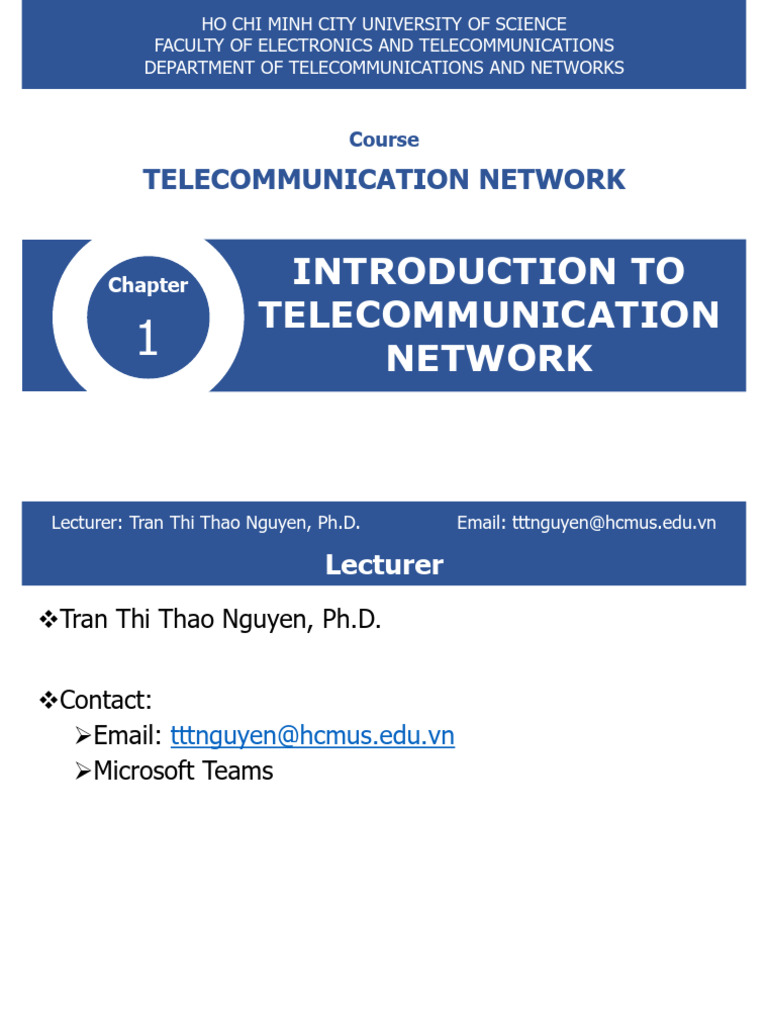 Chapter 1 | PDF | Computer Network | Telecommunications