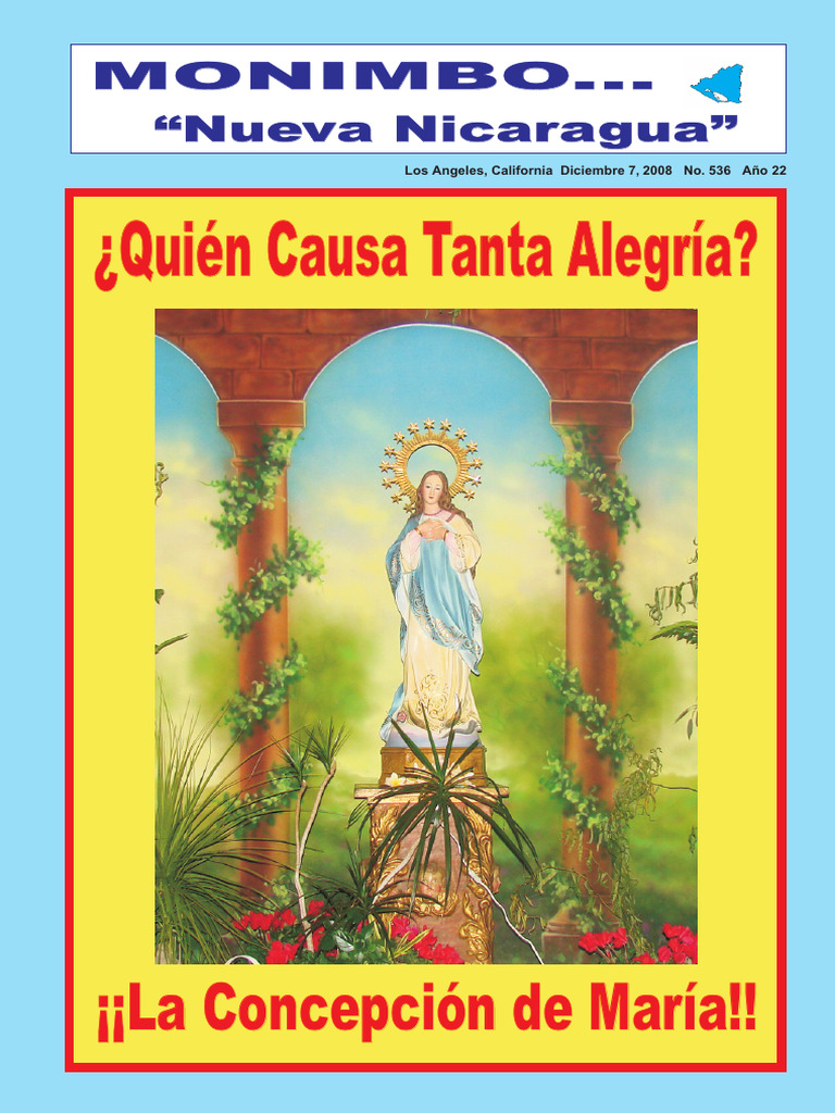 MONIMBO 12-07-08 - Edicion Completa | PDF | Nicaragua | María, madre de Jesús