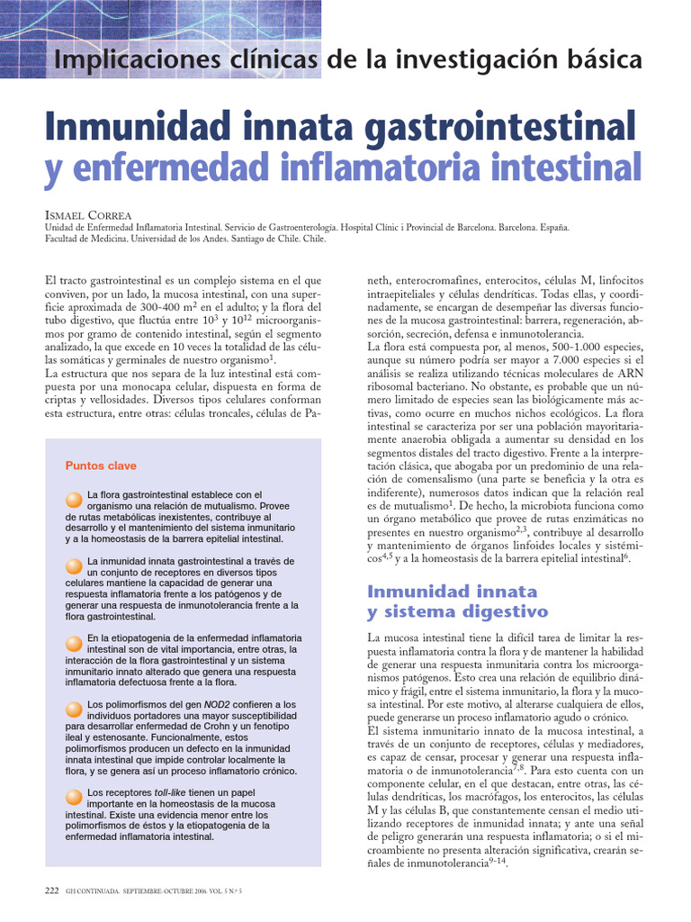 Inmunidad Innata | PDF | Sistema inmune | Receptor de peaje