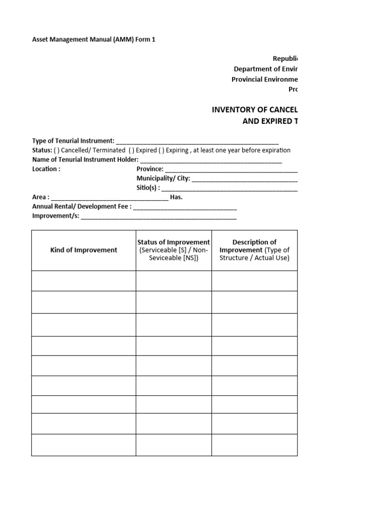 AMT Form 1 | PDF