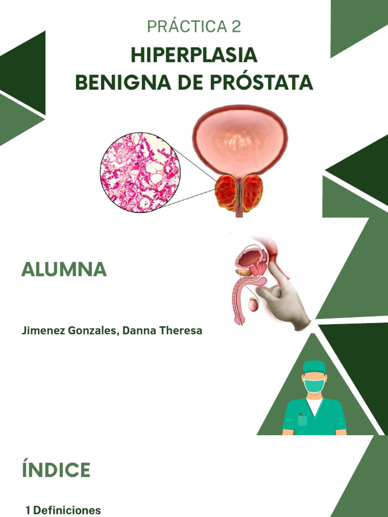 Hiperplasia Benigna de Próstata | PDF | Cancer de prostata | Causas de ...