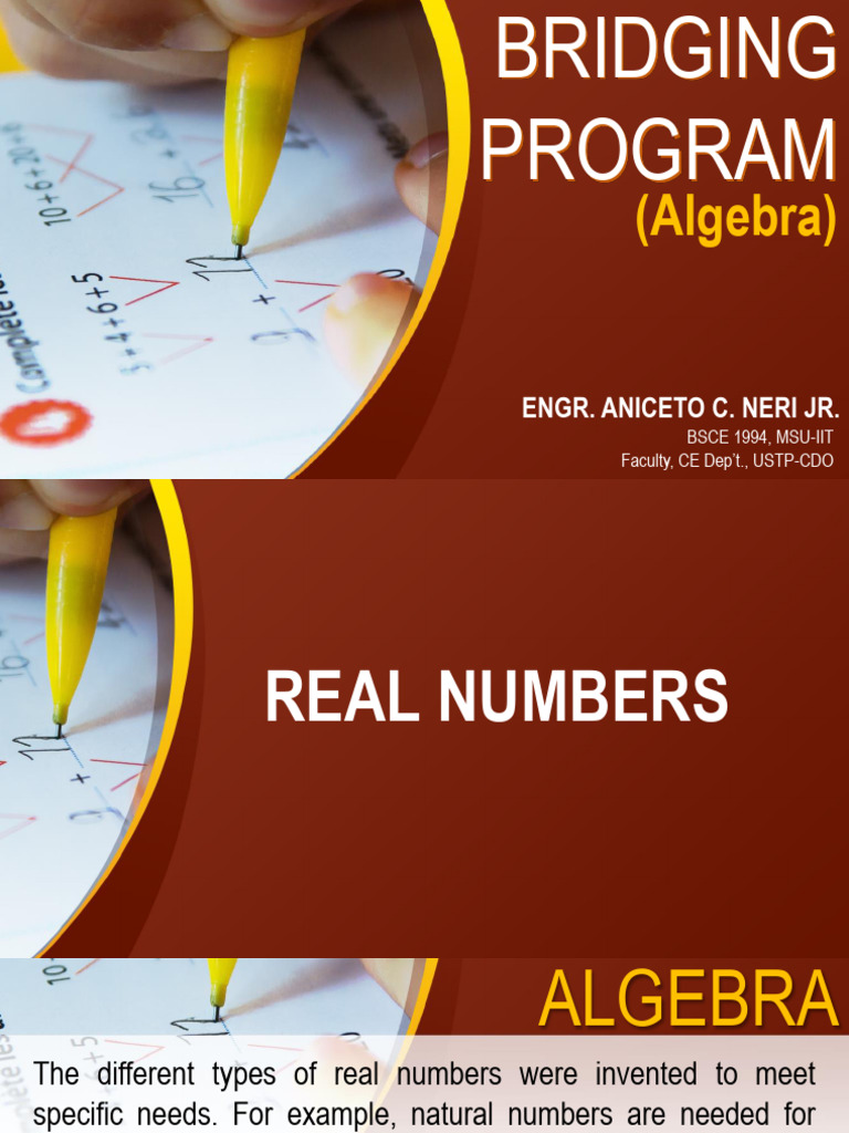 Bridging Program Algebra | PDF | Equations | Exponentiation