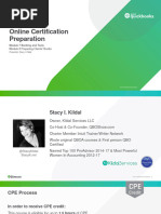 QBO ProAdvisor Certification Complete-Compressed | PDF | Quick Books ...