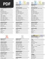 Roblox Studio Cheat Sheet: General | PDF | System Software | Input/Output