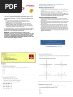 Mathematics Advanced Extension 1 and Extension 2 Reference Sheet PDF ...