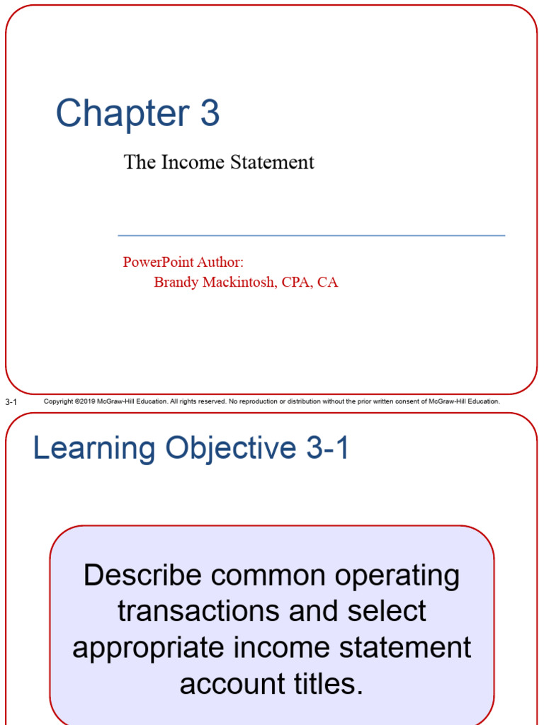 Phillips PLL 6e Chap03 PPT | PDF | Revenue | Debits And Credits