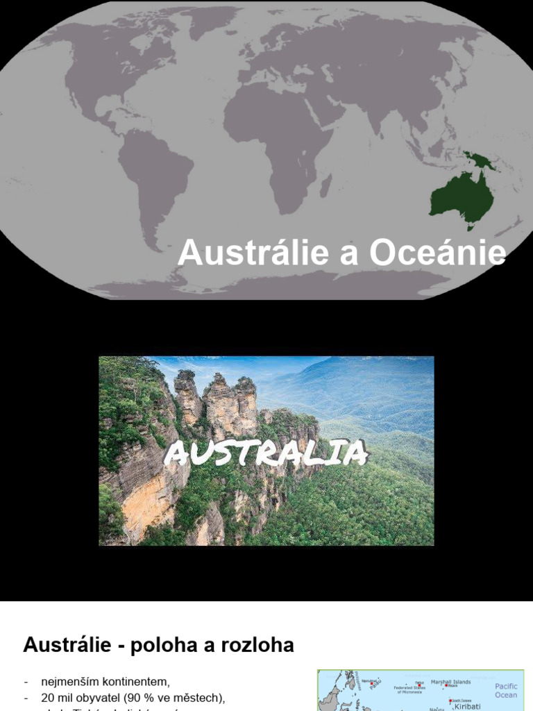2c. Austrálie A Oceánie | PDF