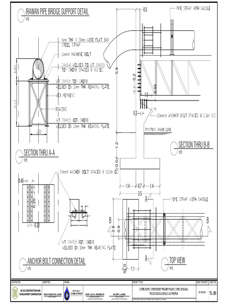 Pipe Bridge Support | PDF
