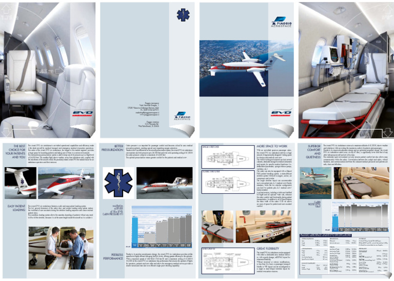 P180 AirAmbulance Brochure | PDF | Aircraft | Transport