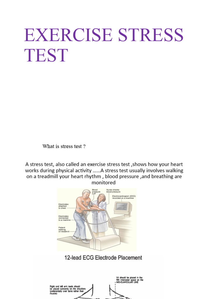 Exercise Stress Test | PDF | Heart | Blood Pressure