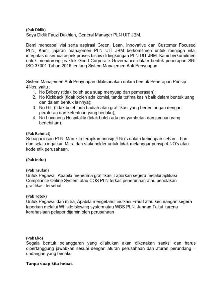 Script Video SMAP 2023 | PDF | Karier & Perkembangan