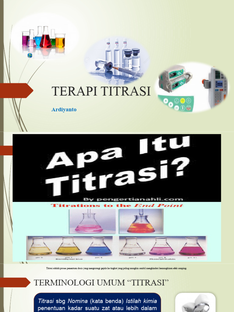 Terapi Titrasi Update Okt 2022 | PDF