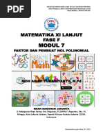Modul Ajar Polinomial Kelas 11 | PDF