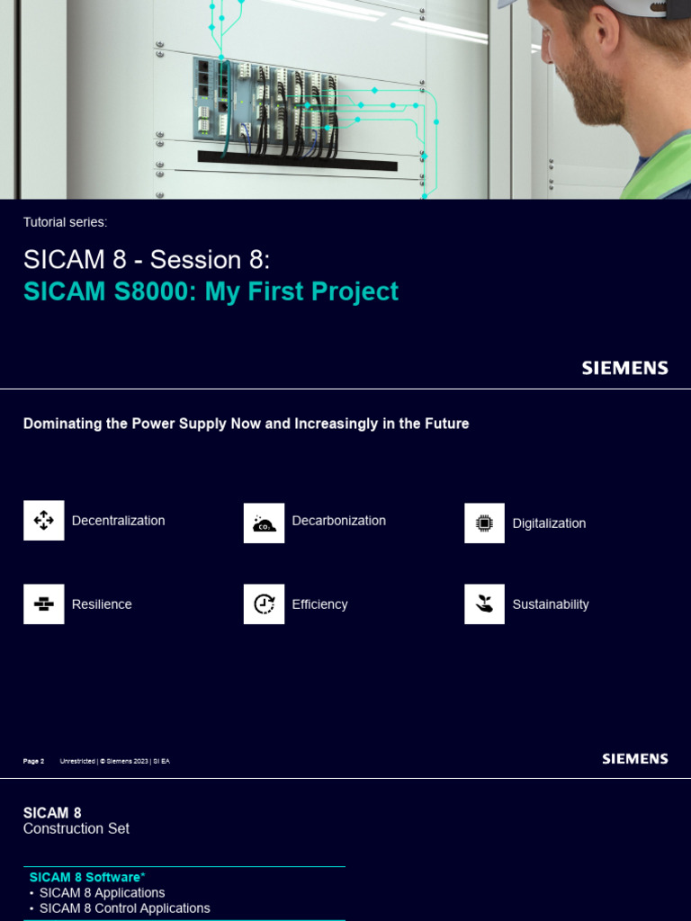 8-SICAM S8000 My First Project - Presentation | PDF | Computer File | Installation (Computer ...