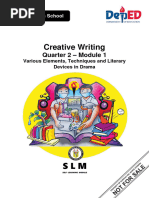 Creative Writing: Quarter 2 - Module 3 Reading and Writing Drama | PDF ...