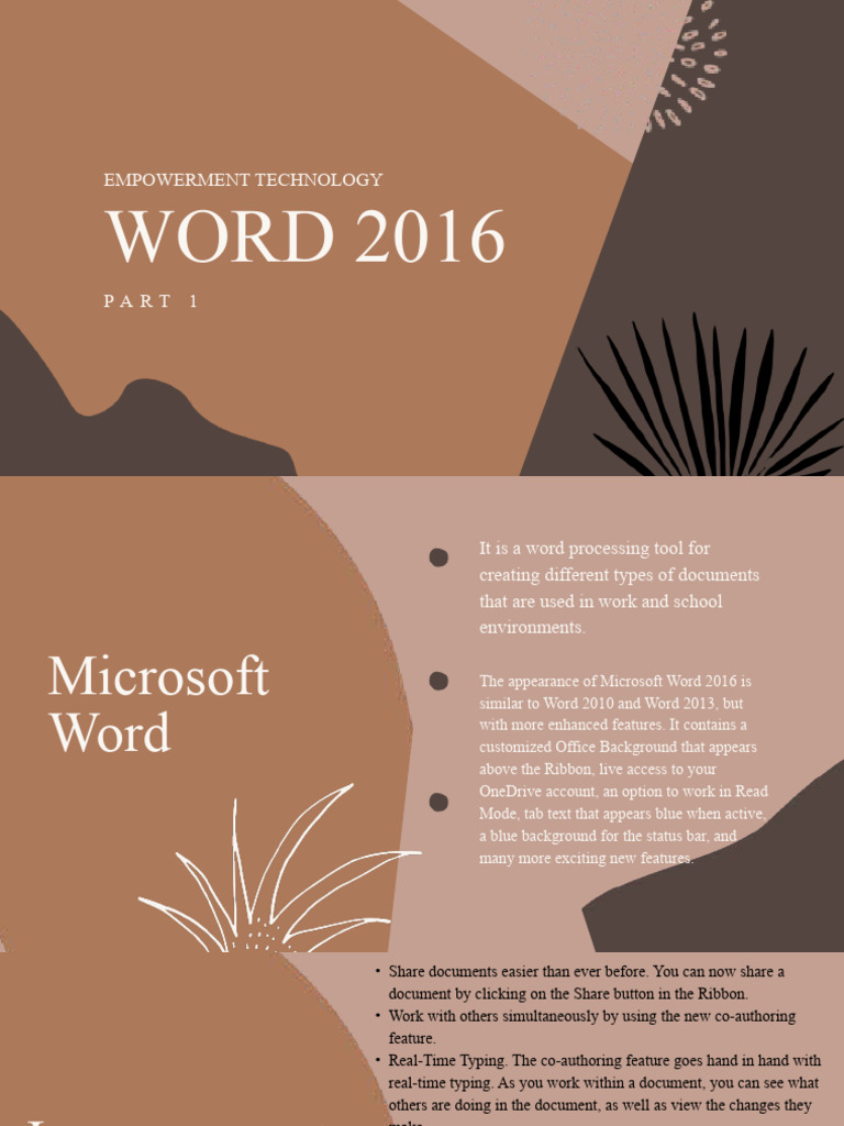 WORD Lesson | PDF | Paragraph | Information