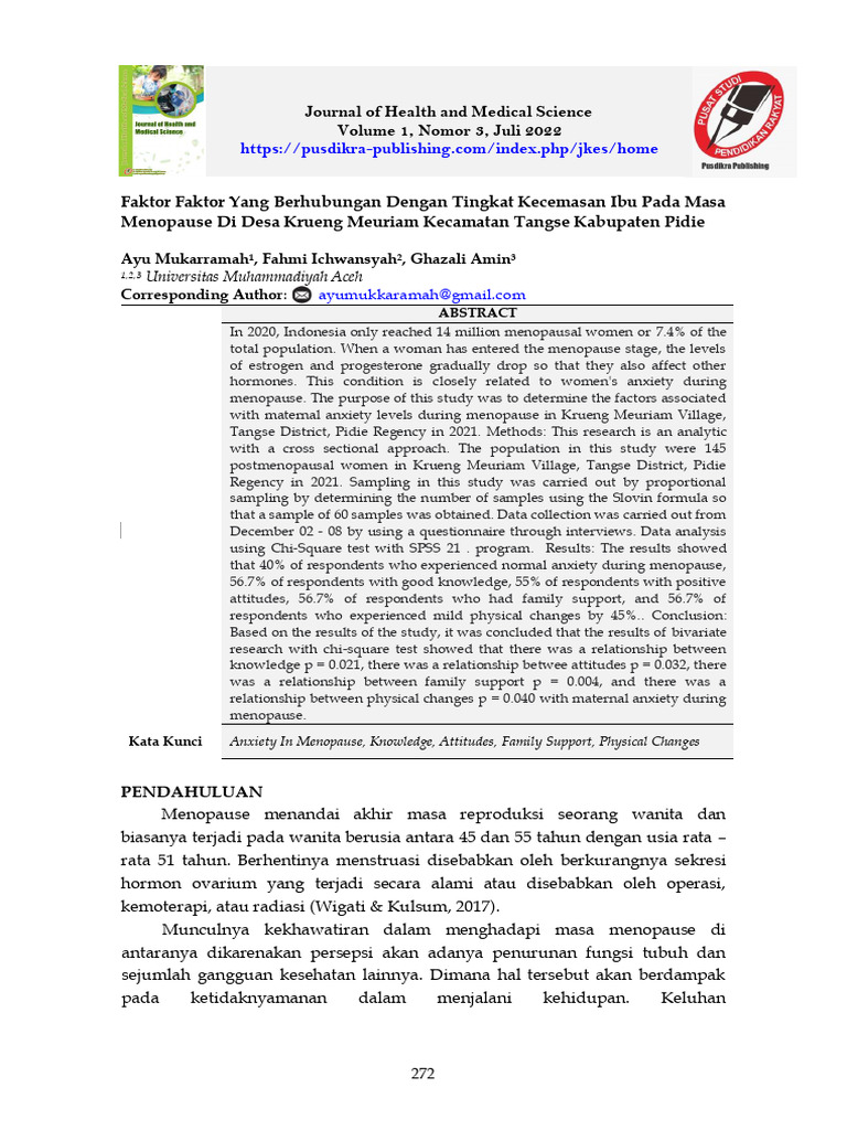 866-Article Text-2753-1-10-20220919 | PDF | Gynaecology | Human Reproduction