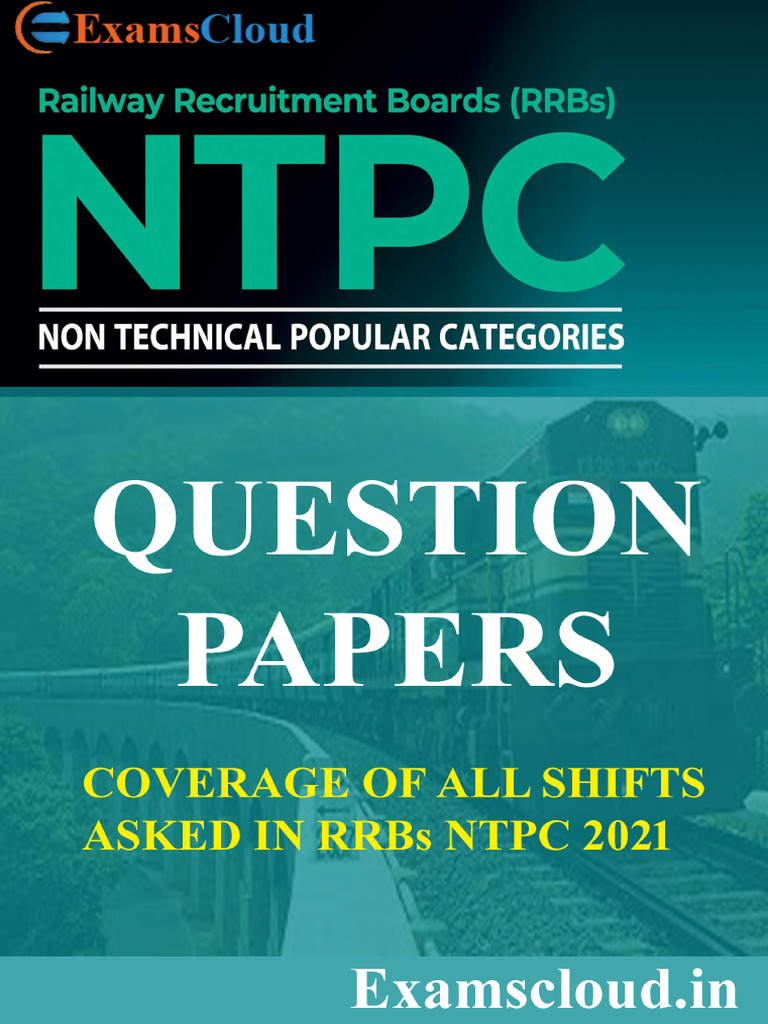 NTPC Exam Question and Answer Sheet | PDF