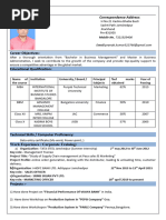 IIM CV Template | PDF