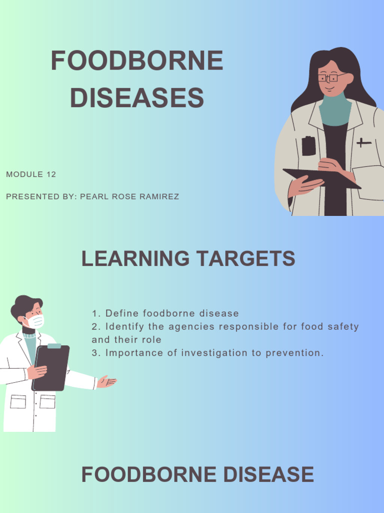 Understanding Foodborne Diseases | PDF | Foodborne Illness | Salmonella