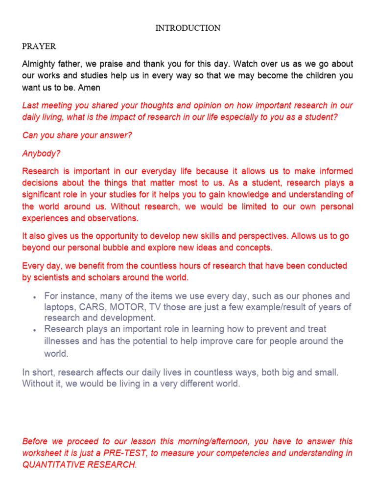 Understanding Quantitative Research | PDF | Quantitative Research | Statistics