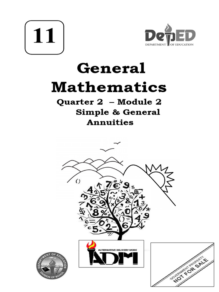 Gen Math - Q2 - SLM - WK2 | PDF | Present Value | Interest