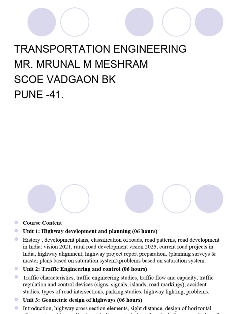 02 Historical Background | PDF | Road | Road Surface