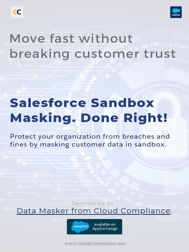 Salesforce Data Masking Ebook | PDF | Cloud Computing | World Wide Web