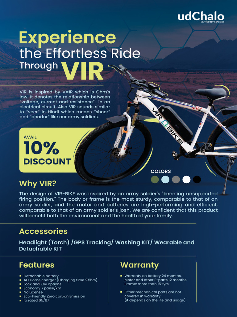 Vir Bike Pamphlet-Design New | PDF