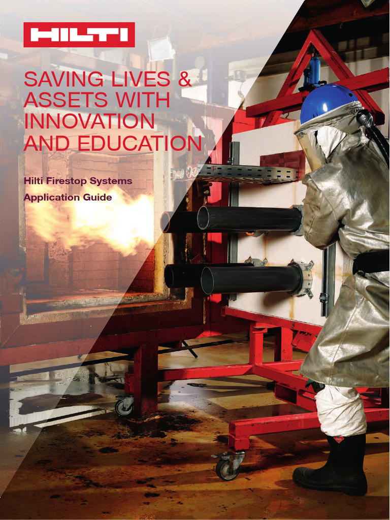 Hilti Firestop Systems Guide | PDF | Pipe (Fluid Conveyance) | Duct (Flow)