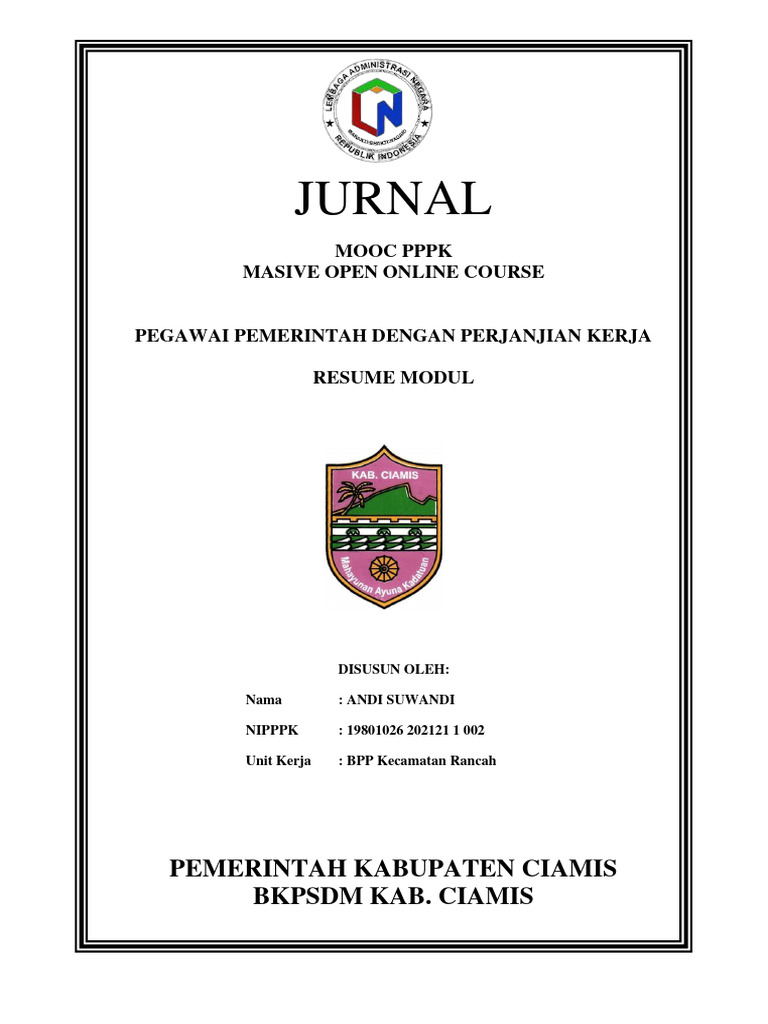 Resume Mooc Andi Suwandi | PDF