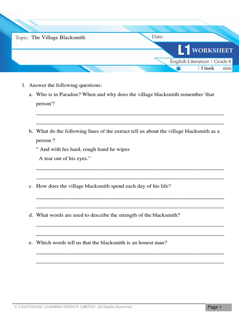 Worksheet3327Question | PDF