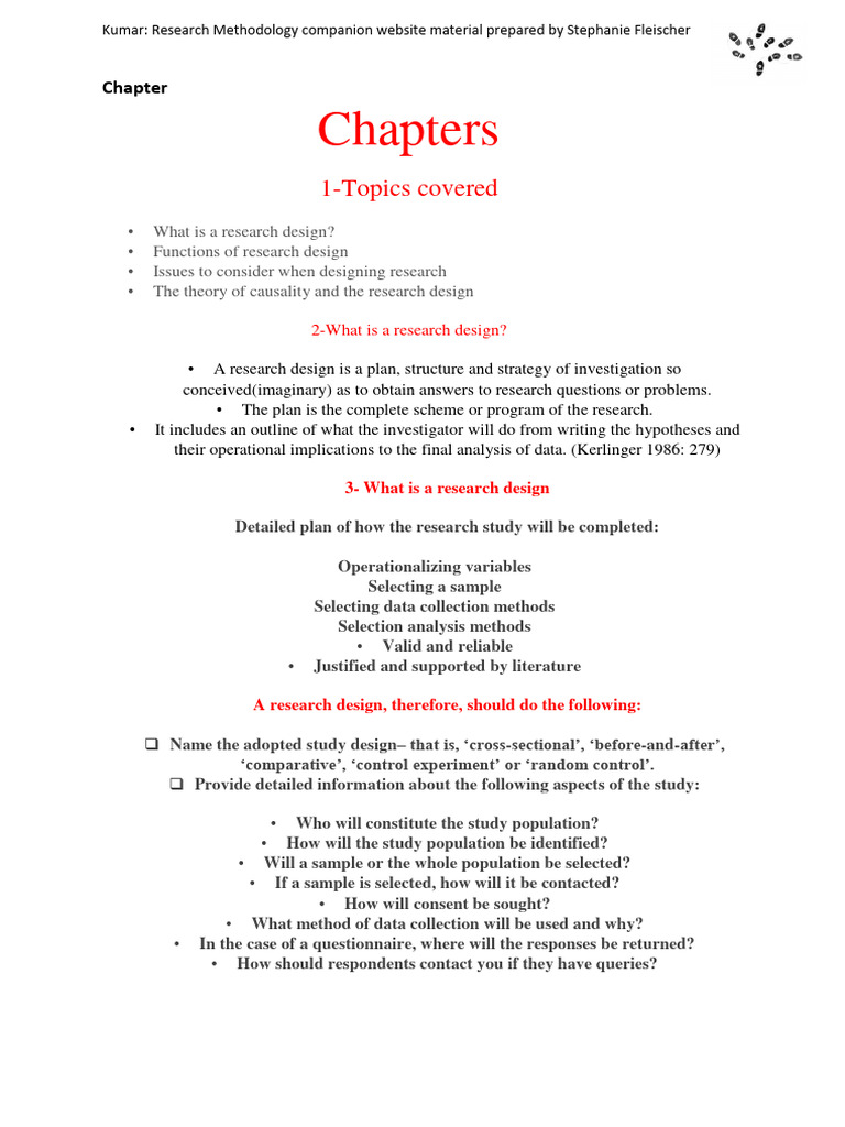 Scientific Research All Chapters | PDF | Methodology | Validity ...