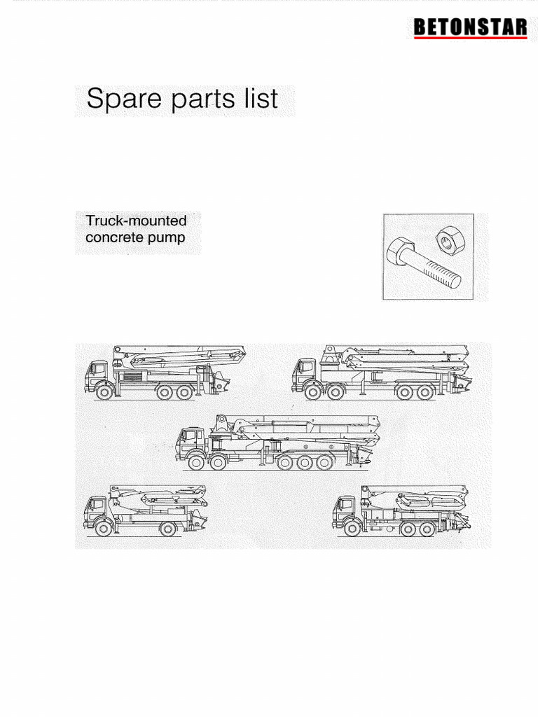 Concrete Pump Guide To The Operating Instructions | PDF
