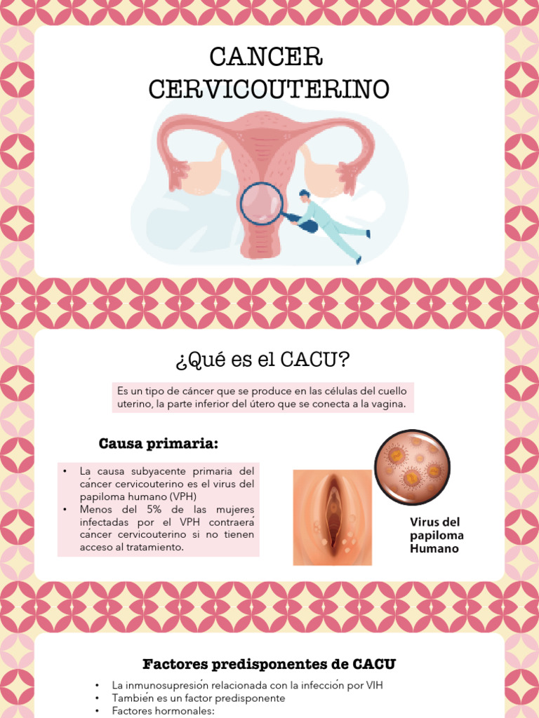 Cacer Cervicouterino | PDF | Cáncer de cuello uterino | Cáncer