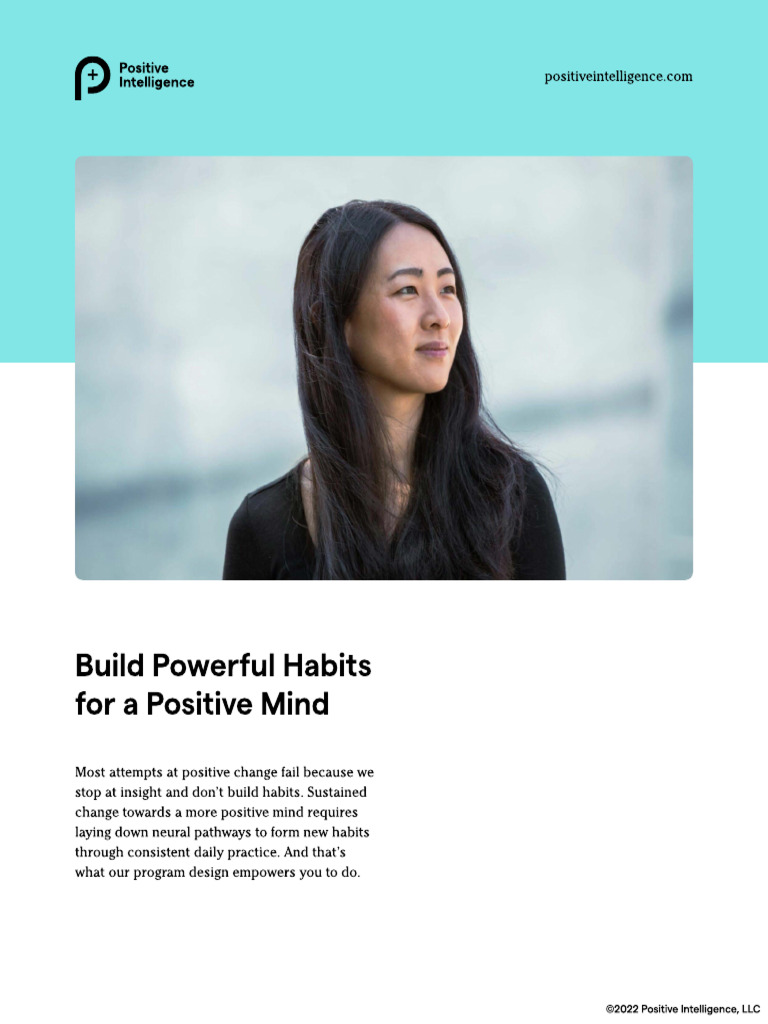 6 Week Positive Intelligence Program PDF - Tripti Sharma1 | PDF | Mind ...