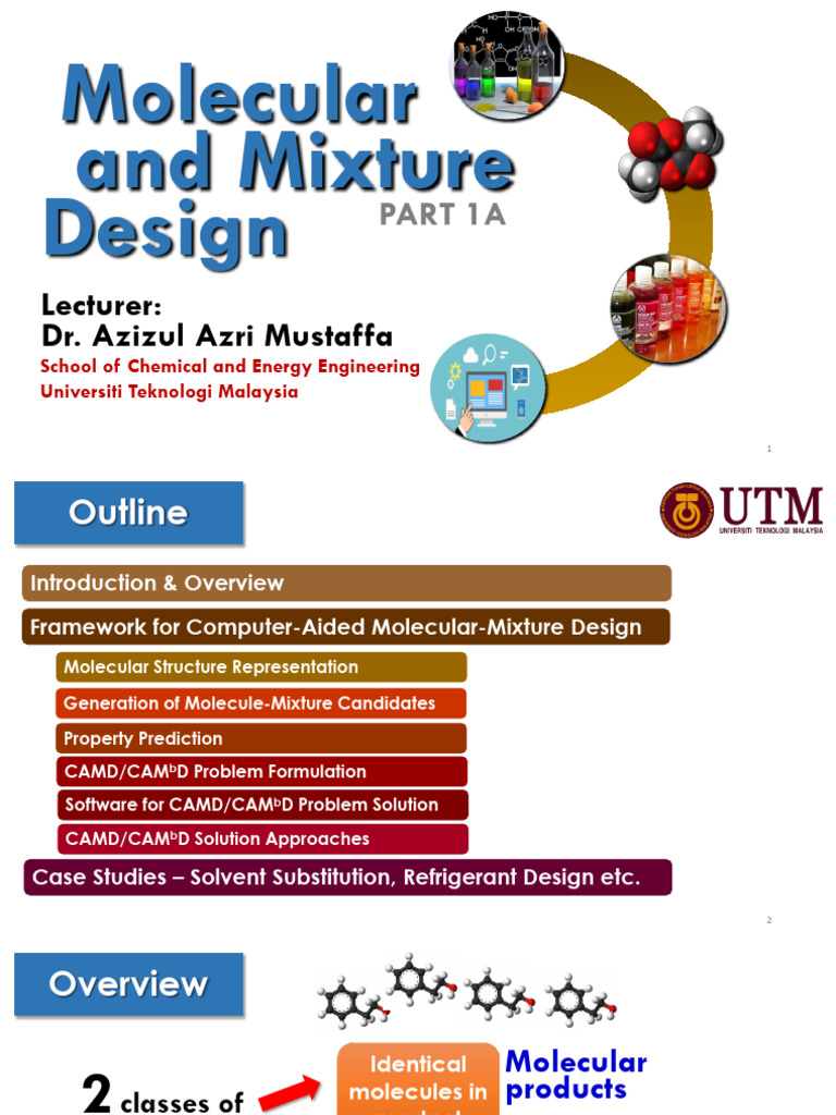 03 - Molecular and Mixture Design | PDF | Molecules | Mixture