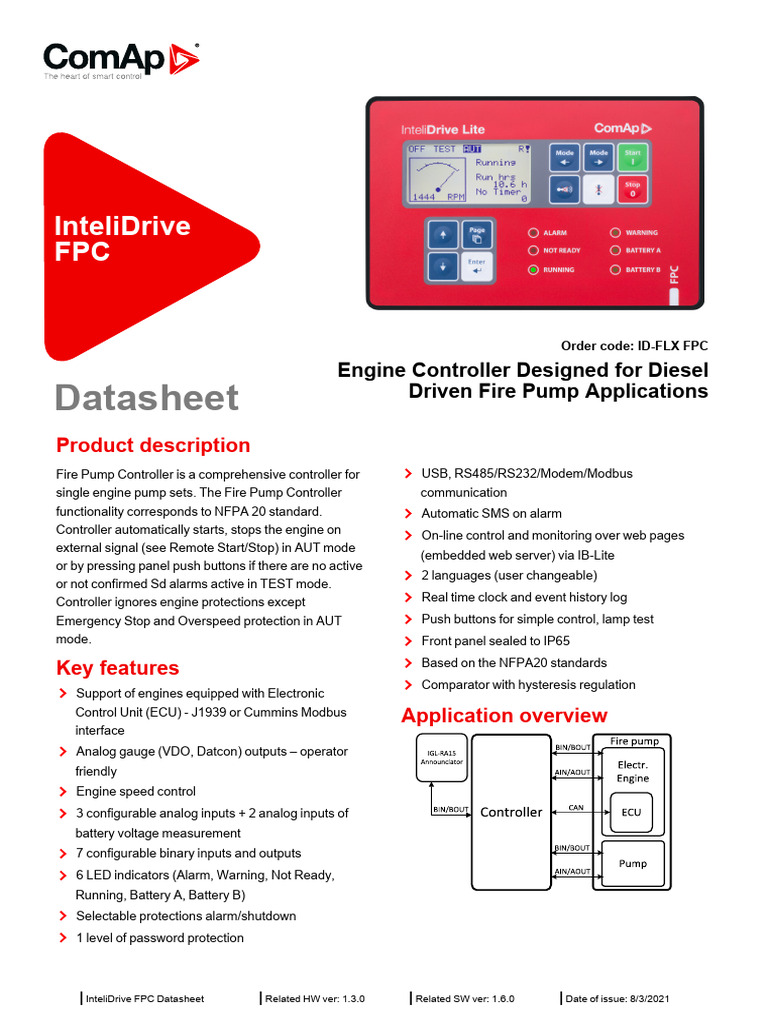 InteliDrive-Lite-FPC-Datasheet_4 | PDF | Power Supply | Computer Science