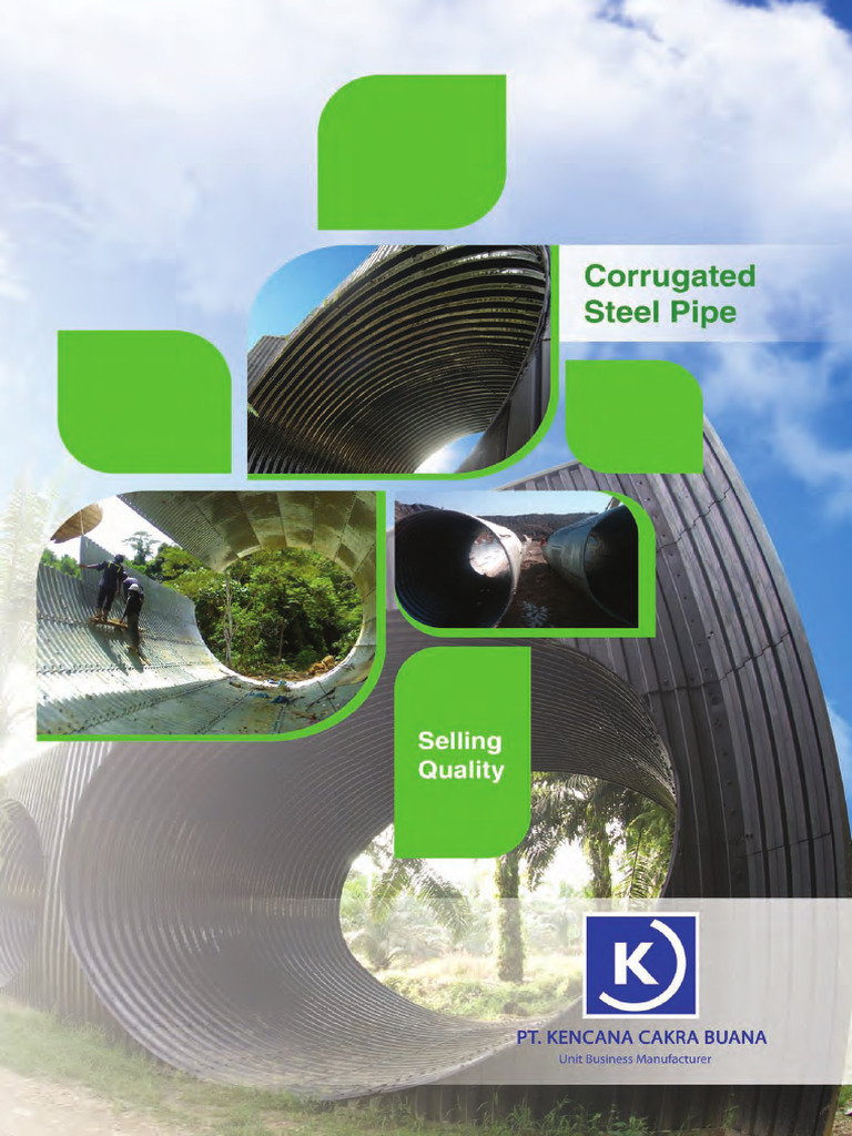 Brosure Corrugated Steel Pipe | PDF