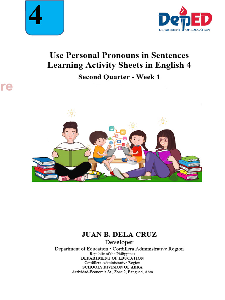 Learning Activity Sheet Template 2023 | PDF | Copyright