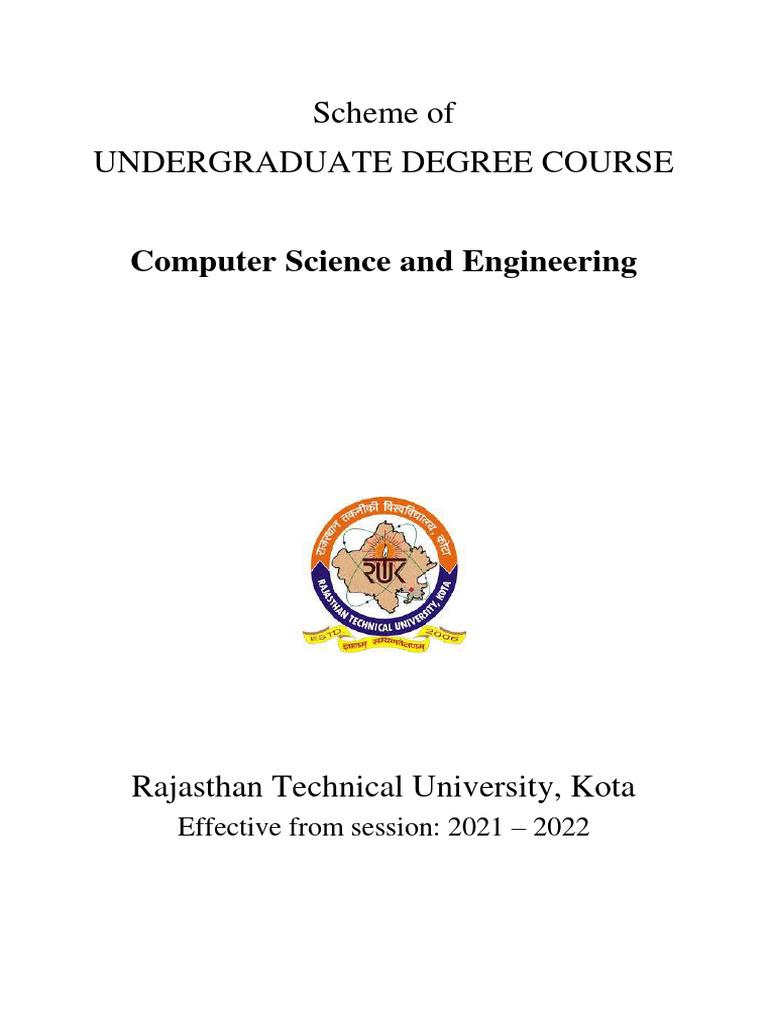 IV Sem - Scheme | PDF | Computing | Science