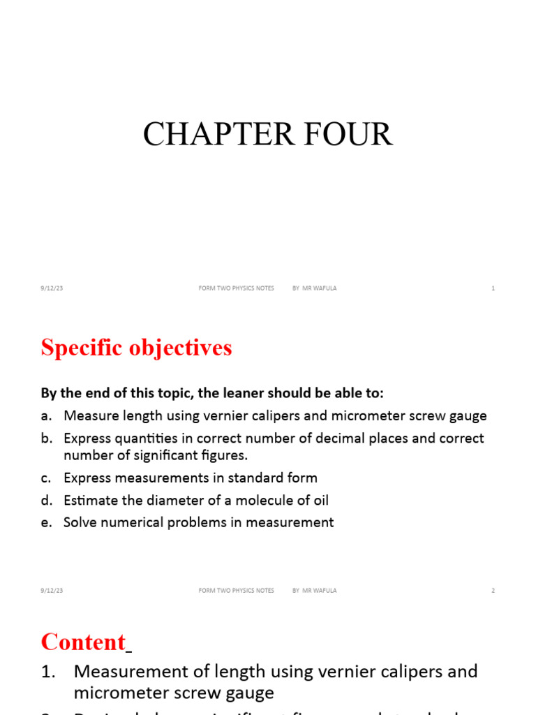 12 Measurement II | PDF | Significant Figures | Metrology