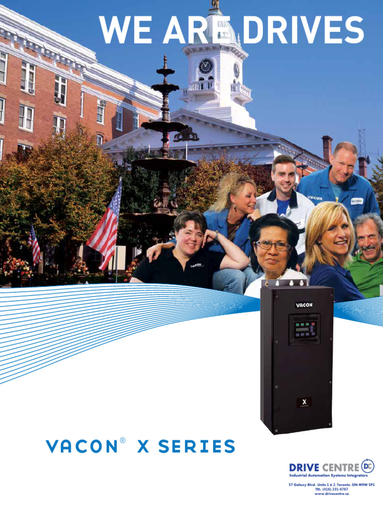 Vacon X Series Brochure | PDF | Alternating Current | Usb