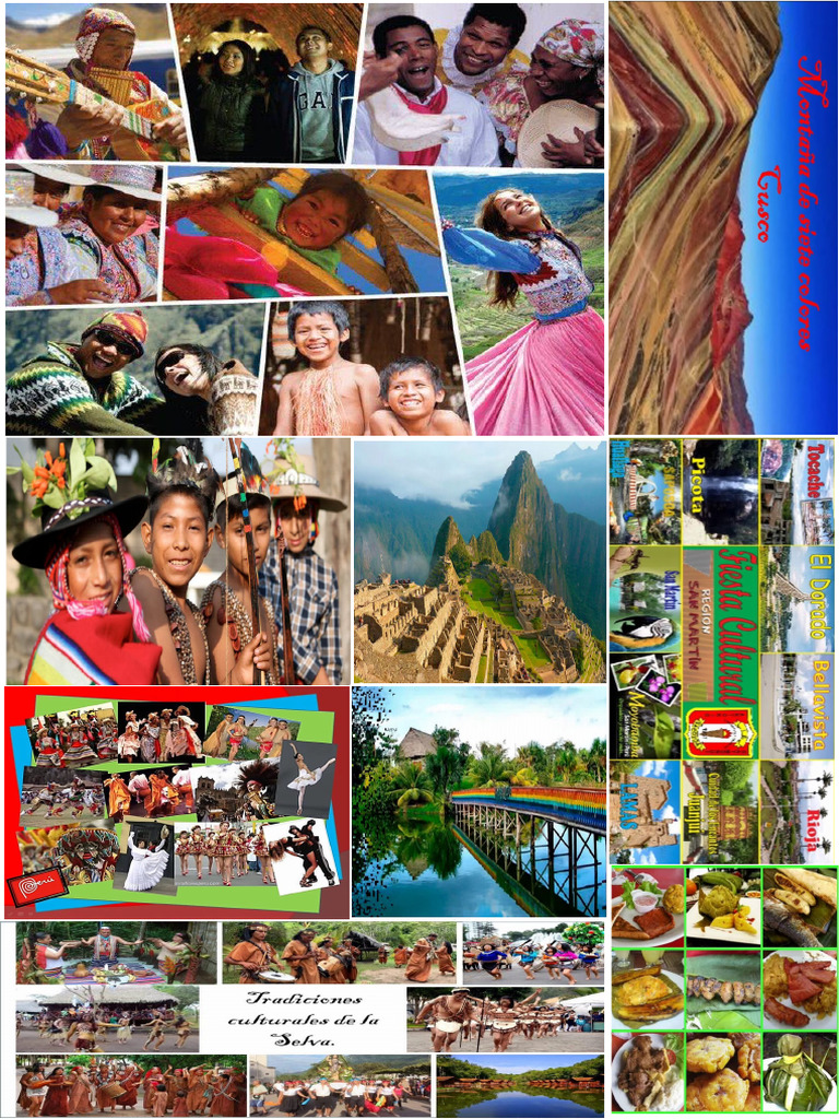 Diversidad Cultural Del Peru | Descargar gratis PDF | Perú | Sociedad