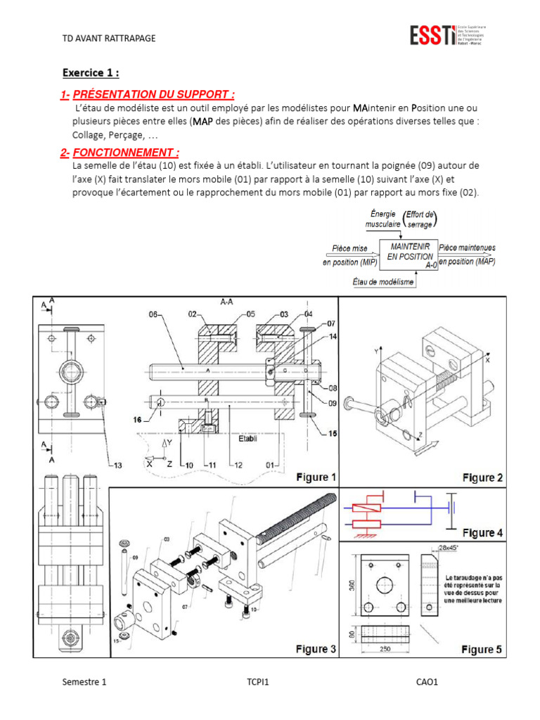 TD Techniques de Dessin et Modélisation | PDF | Dessin technique