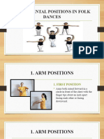 Fundamental Dance Positions & Steps | PDF