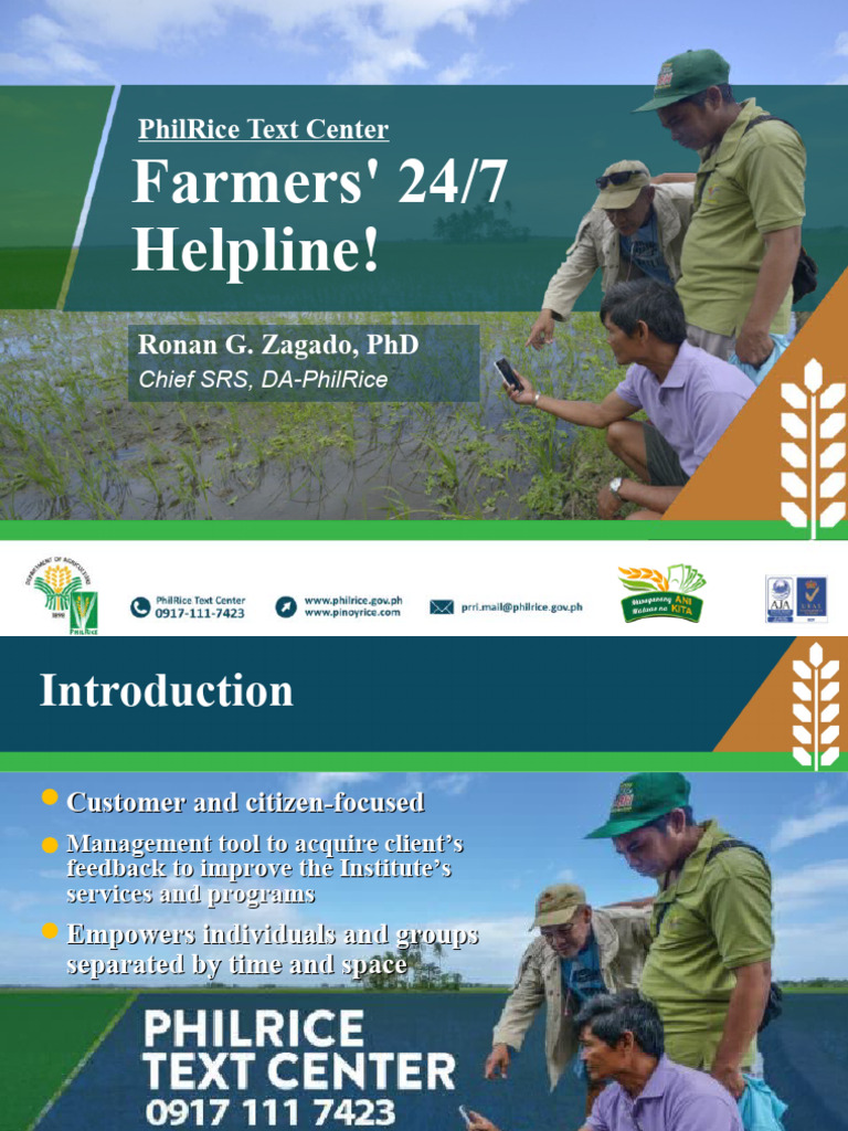 PhilRice Text Center | PDF | Rice | Agriculture