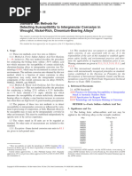Astm G48 | PDF | Corrosion | Stainless Steel